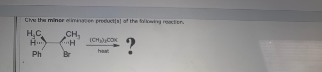 Solved (3R,6S)-3-bromo-6-methylcyclohexene Give the minor | Chegg.com