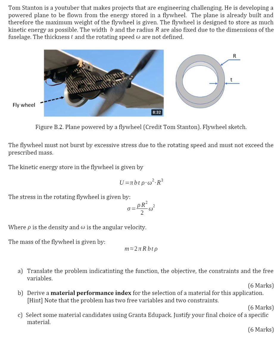 Solved Tom Stanton is a youtuber that makes projects that | Chegg.com