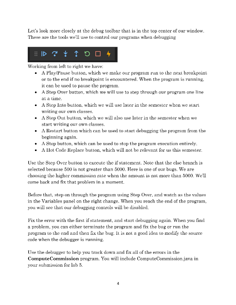 Solved Java: Lab 5 If Statements and the VS Code | Chegg.com