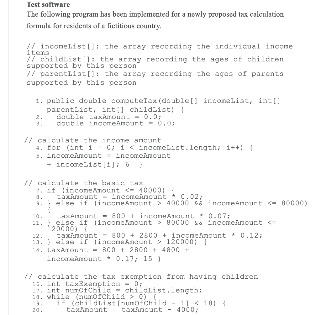 Solved 3. Design test cases to achieve loop coverage (see | Chegg.com