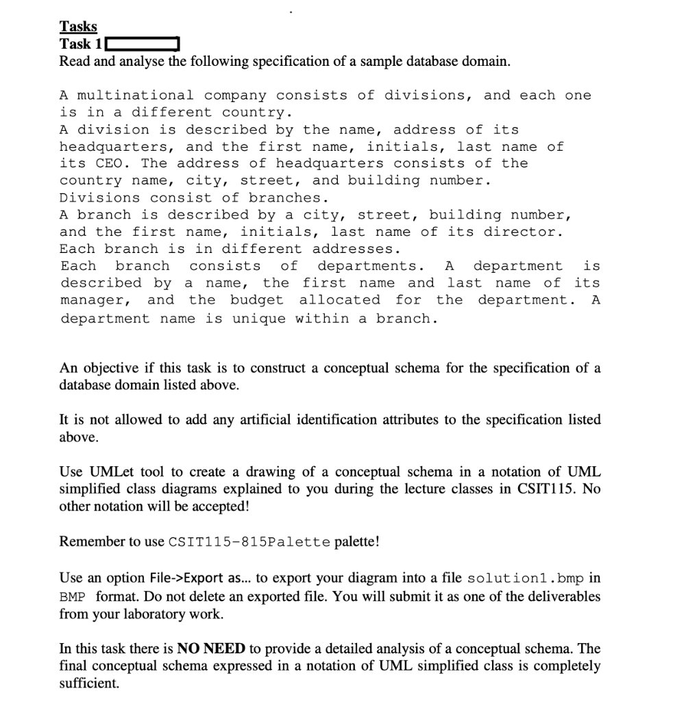 Solved Hey, I need a little help with basic database and it | Chegg.com
