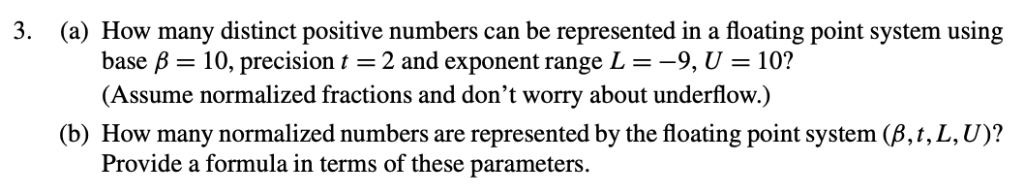 Solved 3. (a) How many distinct positive numbers can be | Chegg.com