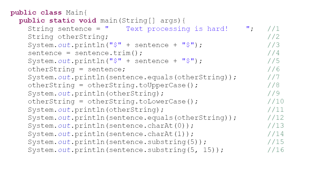 Solved "; public class Main{ public static void | Chegg.com