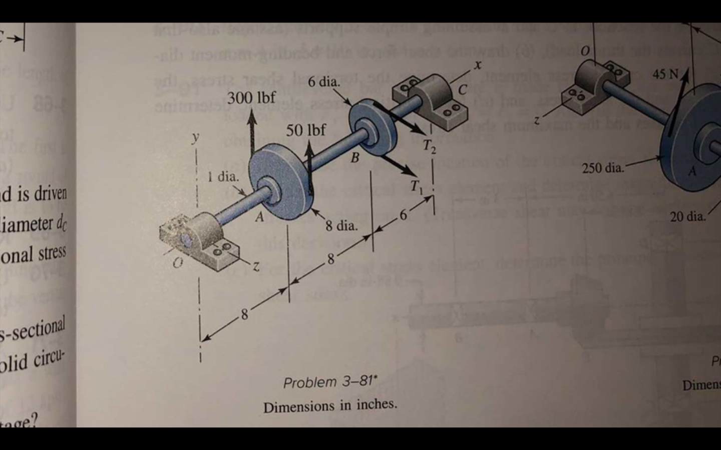 Solved (b) Which shaft has the greater angular twist 0 and | Chegg.com