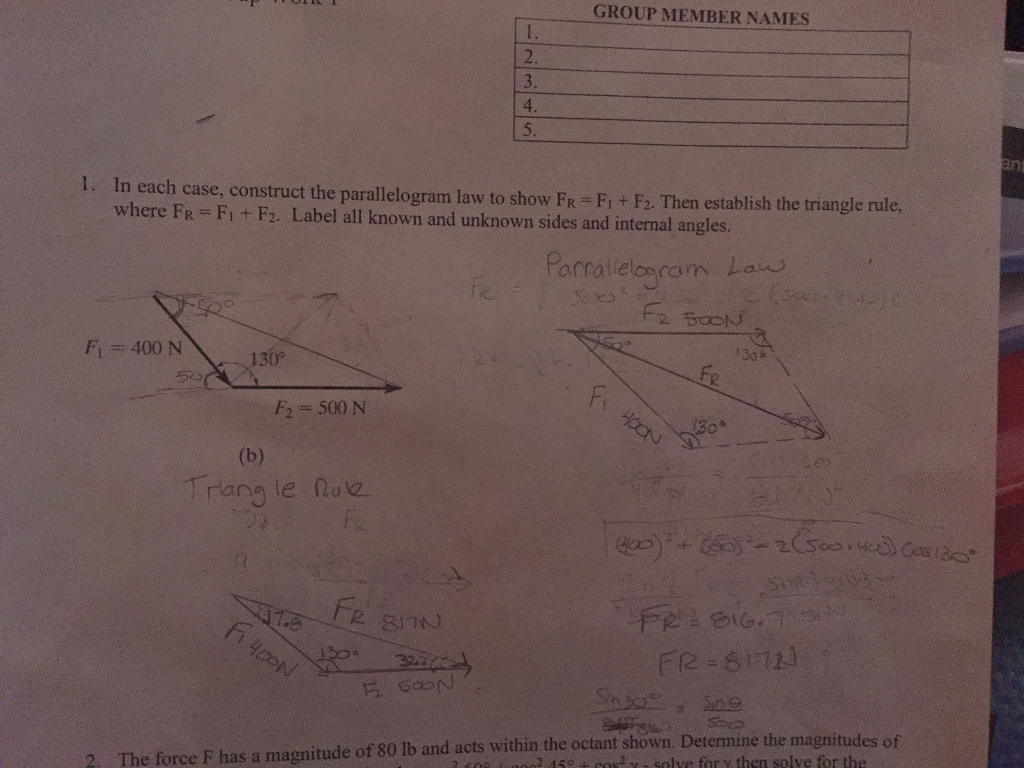 Solved Basic Statics problem Double check my work. | Chegg.com