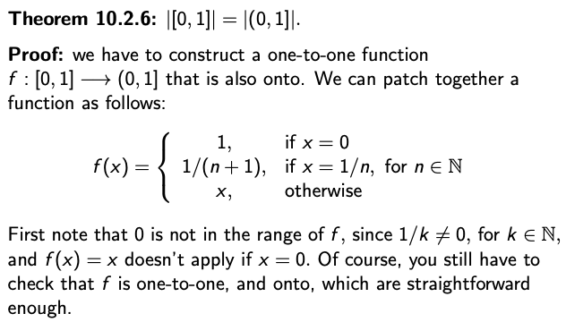 Solved Inspired by Theorem 10.2.6 design a bijection from | Chegg.com