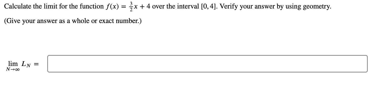 Calculate M6 for f(x)=6x over [4,7]. (Use decimal | Chegg.com