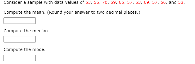 Solved Consider a sample with data values of 10, 20, 21, 18, | Chegg.com