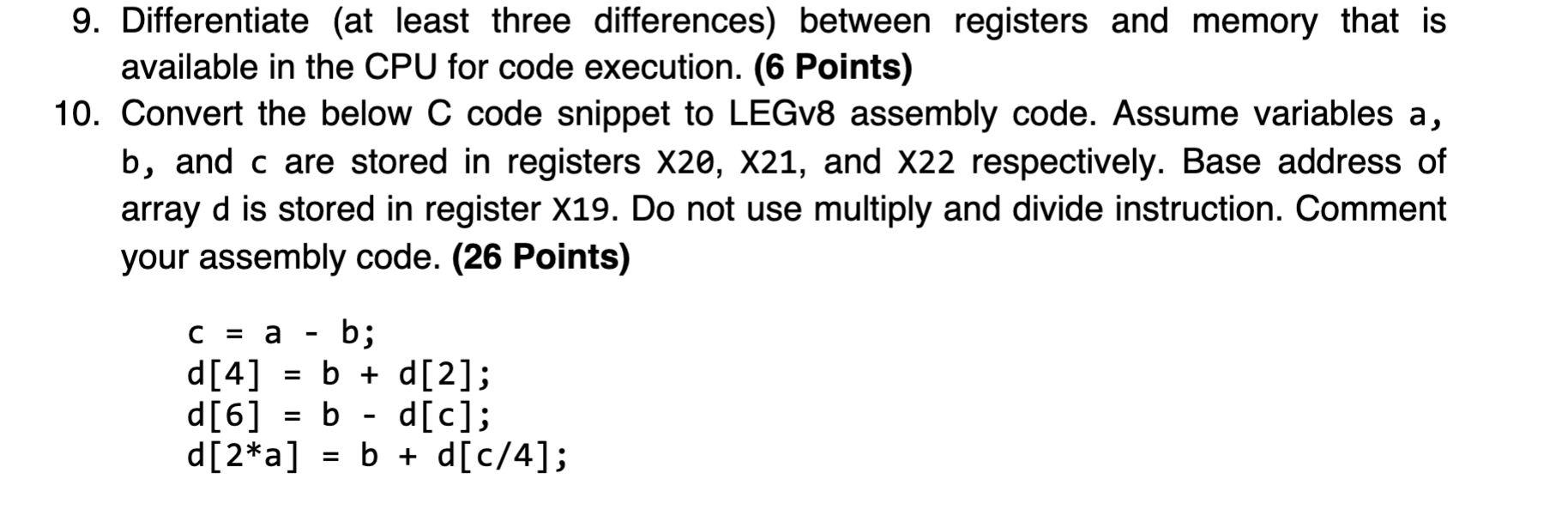 Solved b. Which section takes the least execution time and | Chegg.com