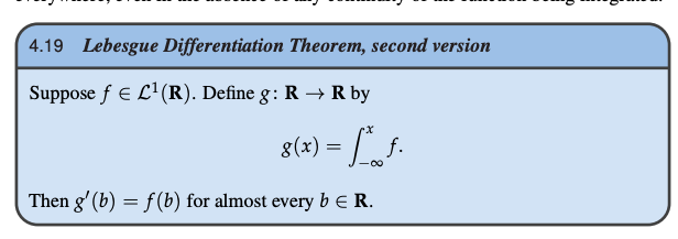 Solved Prove that the Lebesgue Differentiation Theorem | Chegg.com