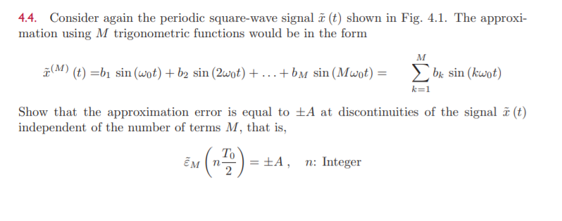 Solved i(t) А A To Figure 4.1 - Periodic square-wave signal. | Chegg.com