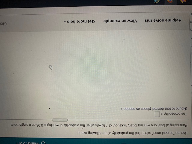Solved PUllus. U UIT Use the "at least once" rule to find | Chegg.com