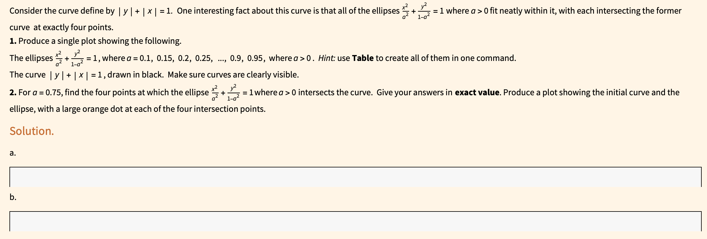 Solved Please answer using MATHEMATICA language!!! Thank | Chegg.com