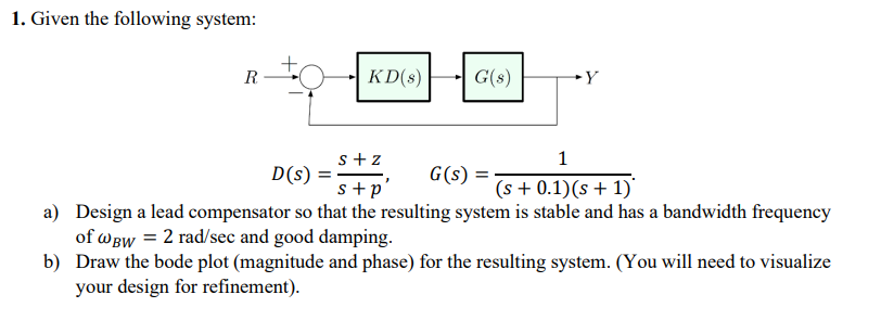 Solved Given the following | Chegg.com