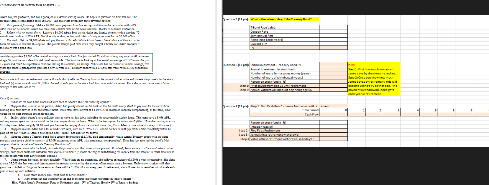 Solved need help for Question 5-7 | Chegg.com
