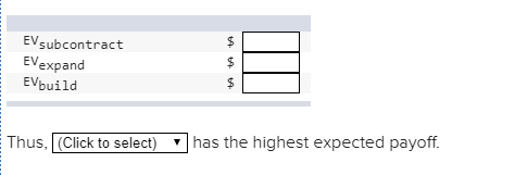 Solved Problem 5S-5 Compute the expected payoffs for each | Chegg.com