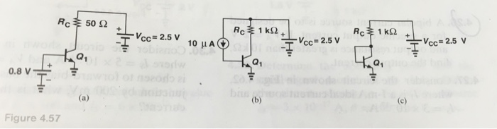 Solved 4.1B. Determine the operating point and the | Chegg.com