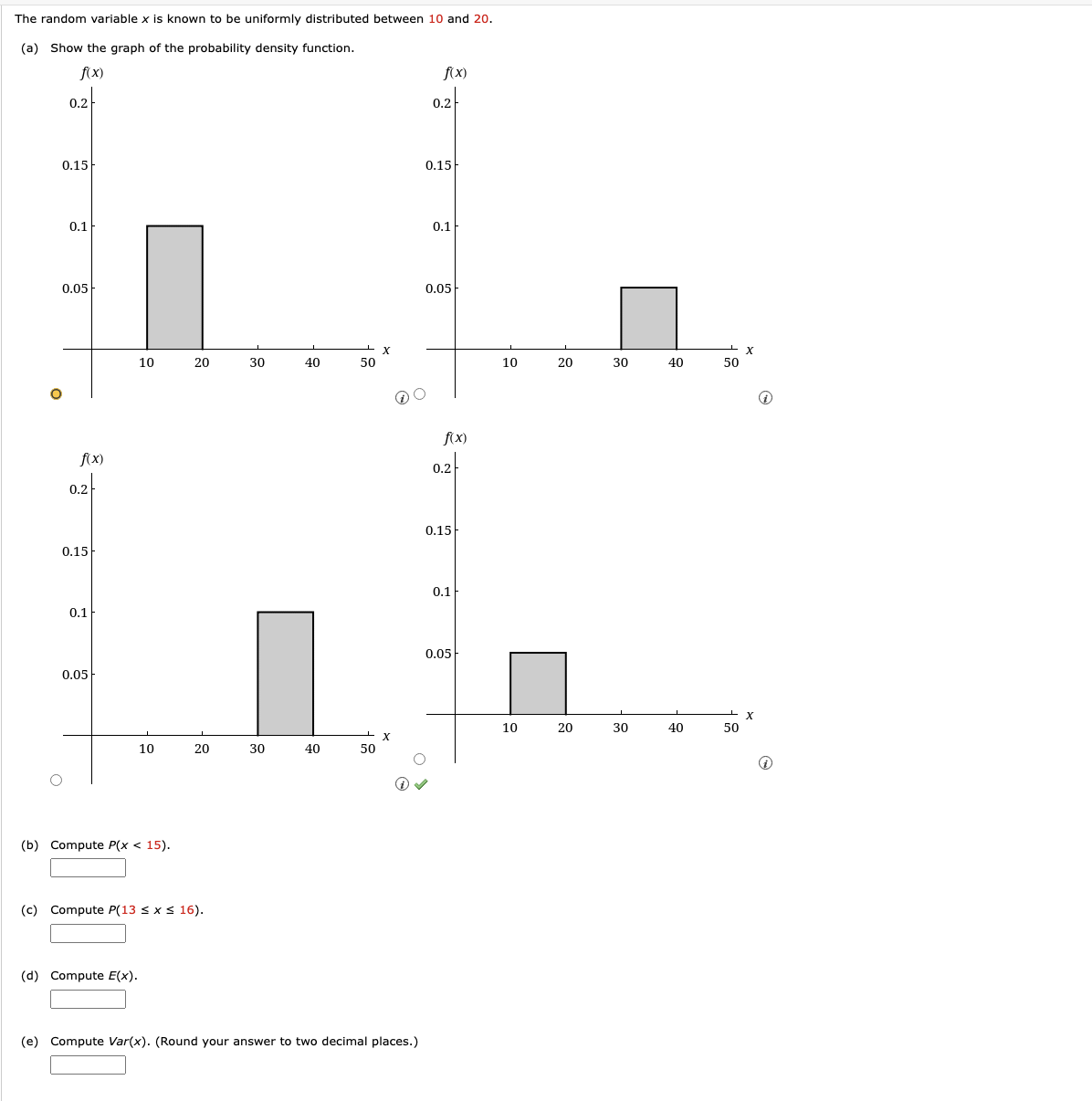 Solved The Random Variable X Is Known To Be Uniformly 8132