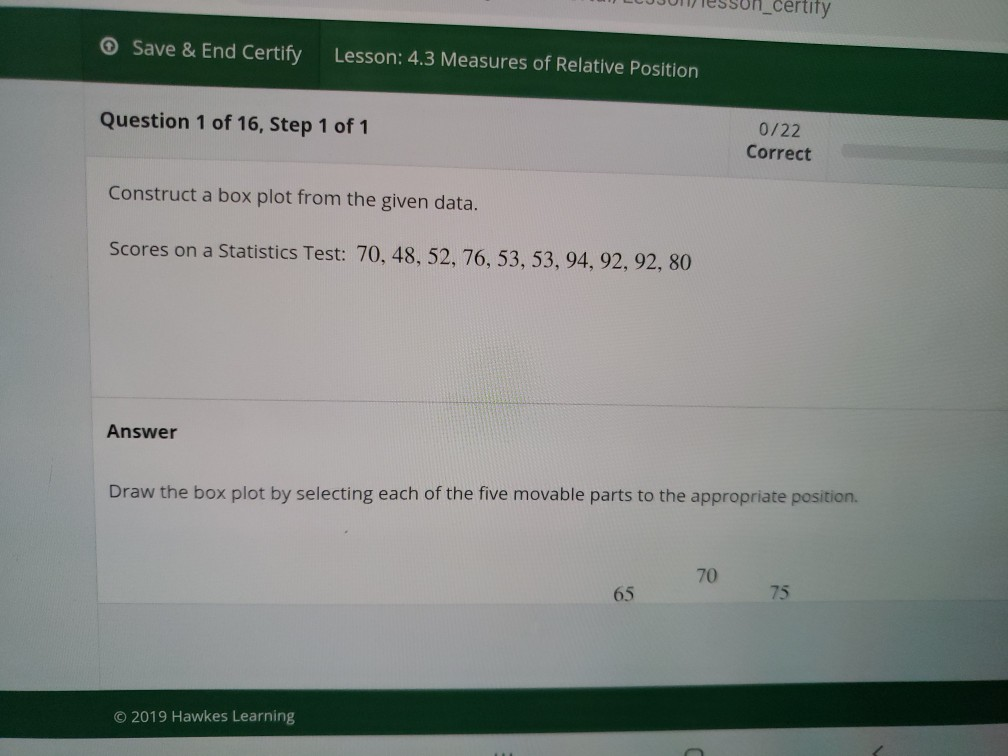Solved LUJJUM lesson_Certify Save & End Certify Lesson: 4.3 | Chegg.com