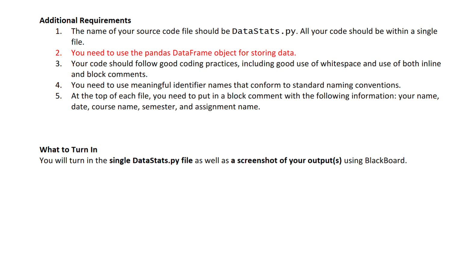 DATA-51100: Statistical Programming Programming | Chegg.com