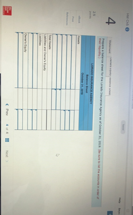 Solved HW Ch5 ) Saved Help Save & Exit Check my The partial | Chegg.com