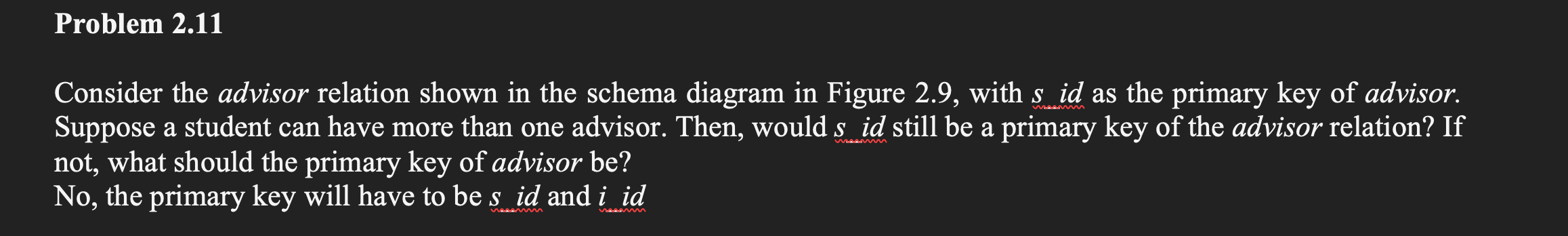 Solved student takes ID name depr_name for_red course id sec | Chegg.com