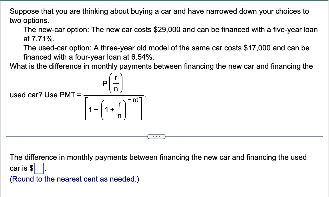 Solved Suppose that you are thinking about buying a car and | Chegg.com