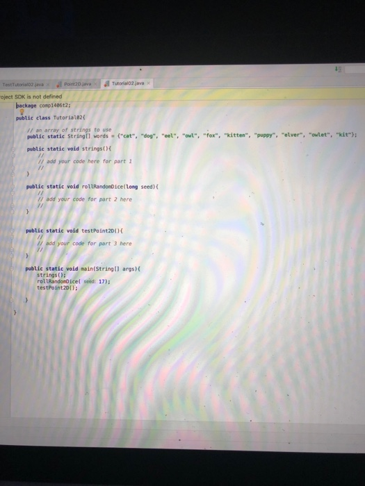 Solved L In The Tutorial02 Program Modify The Static 2096