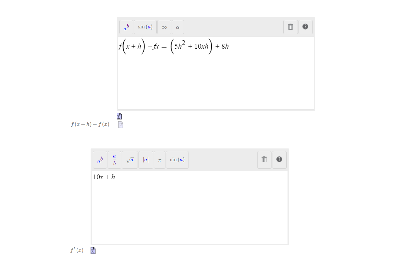 Solved The derivative of a function of f at 3 is given by f' | Chegg.com