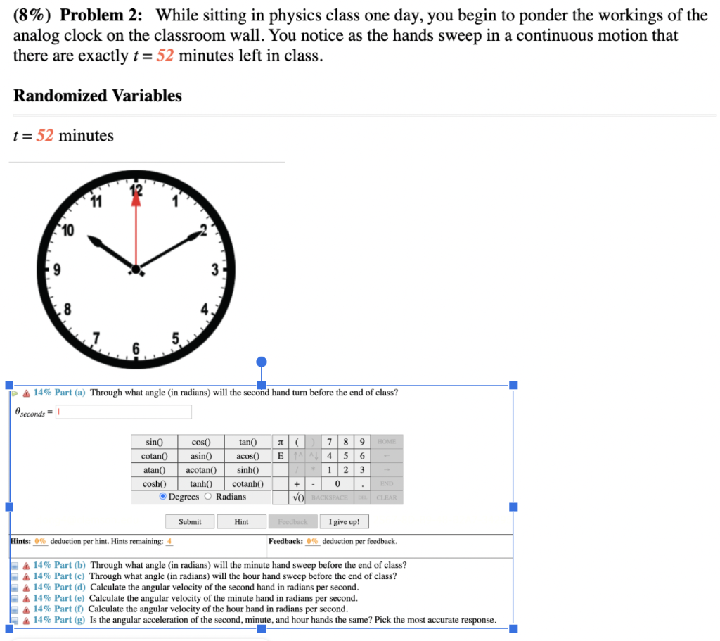 Solved 8 Problem 2 While Sitting In Physics Class One Chegg