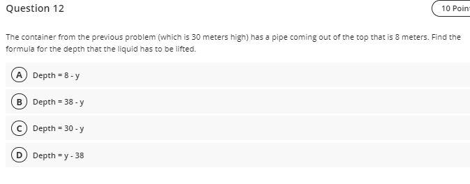 Solved Question 8 10 Points A rectangular-shaped container | Chegg.com