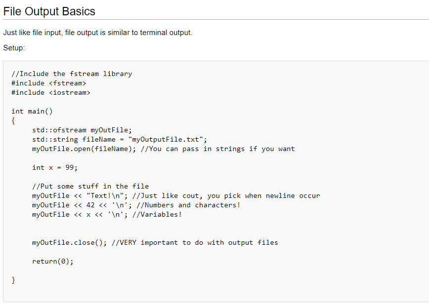 Solved Exercise 4: Arrays, Reading from File, and Writing to | Chegg.com