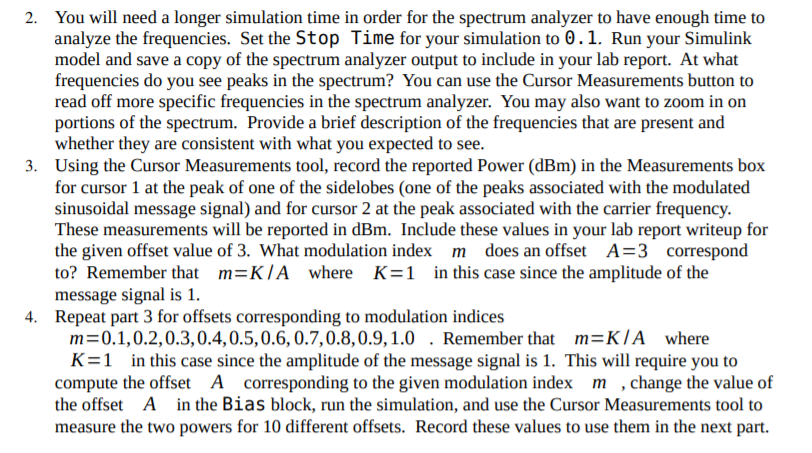 Solved A2. Frequency Domain Visualization of the | Chegg.com