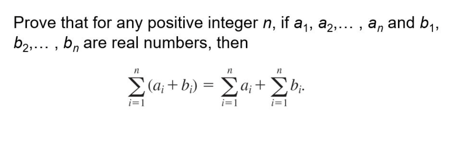 Solved Prove that for any positive integer n, if aj, a2,..., | Chegg.com