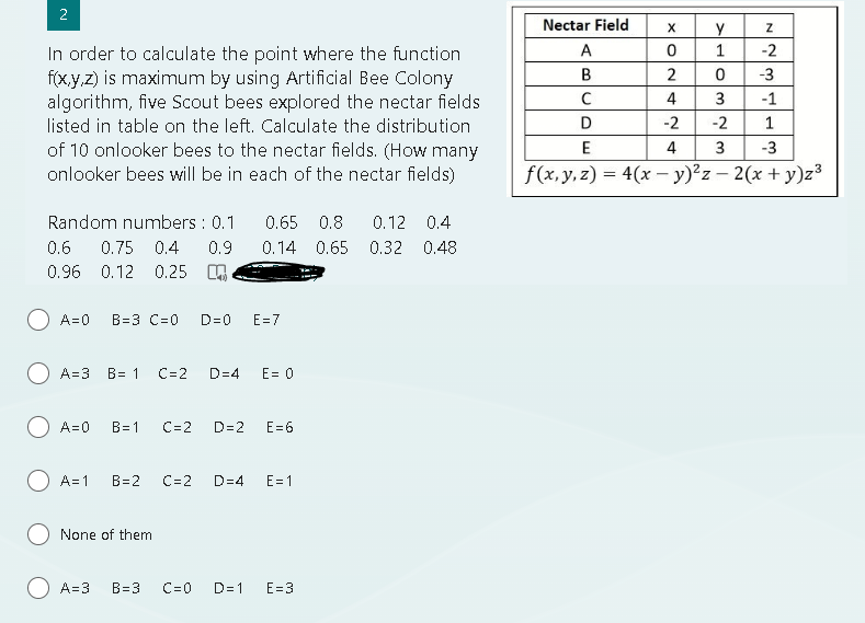 Solved In order to calculate the point where the function | Chegg.com