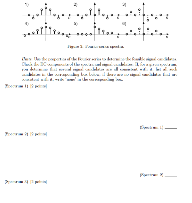 Solved 7. (from Previous Exam) Six different real-valued | Chegg.com