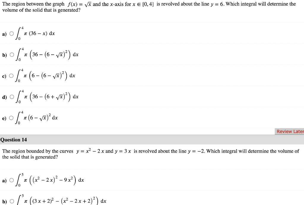 Solved The region between the graph f(x) = Vx and the x-axis | Chegg.com