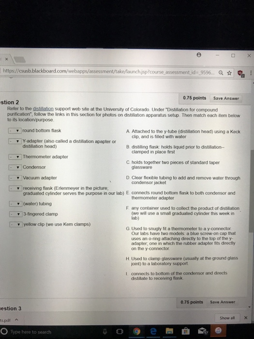Solved https://csusb.blackboard.com/webapps assessment take | Chegg.com