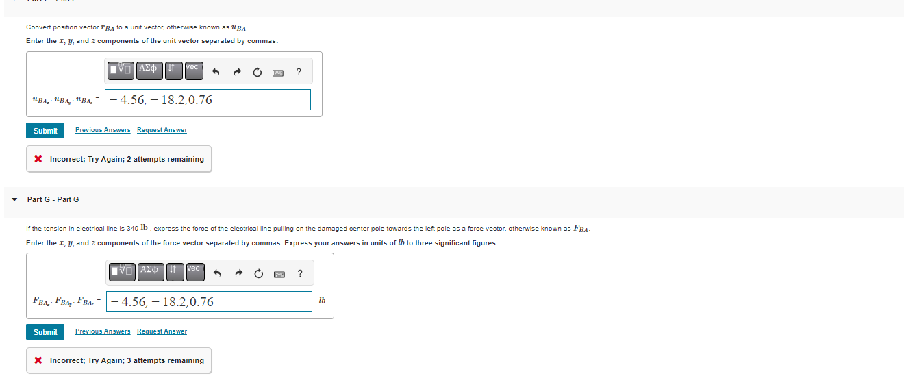 Solved Here is a simplified diagram of the ordeal. The poles | Chegg.com