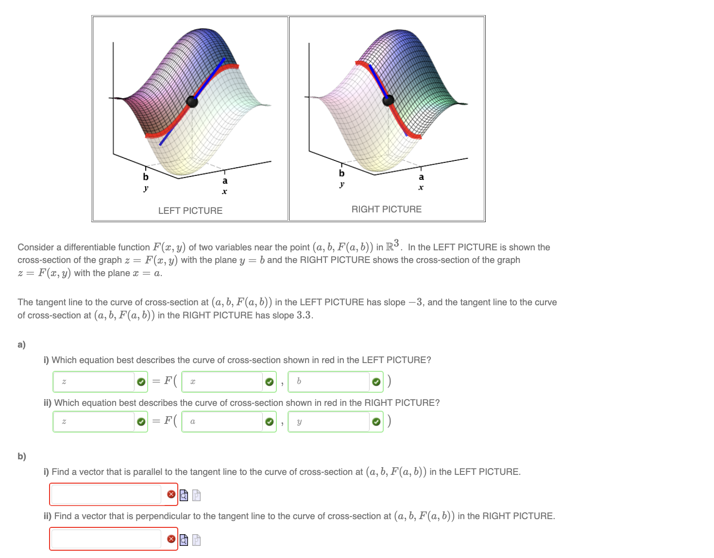 Solved Consider a differentiable function \\( F(x, y) \\) of | Chegg.com