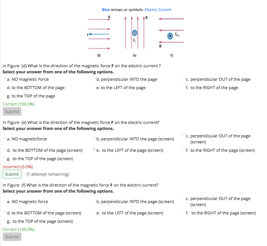 Solved RHR-1 on Electric Current - Find Force F This figure | Chegg.com