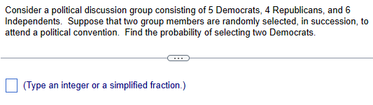 Solved Consider a political discussion group consisting of 5 | Chegg.com