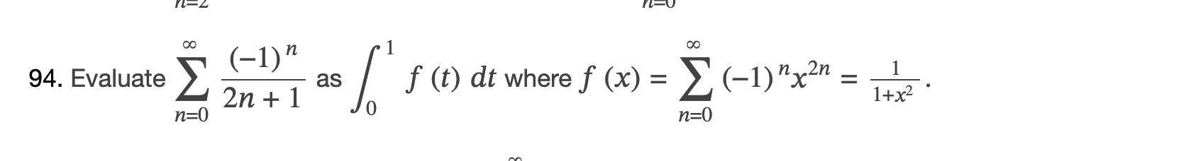 Solved In the following exercises, evaluate each infinite | Chegg.com