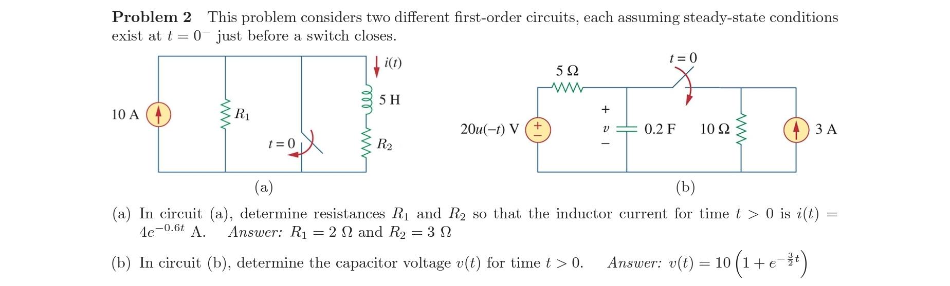 Solved Problem 2 This problem considers two different | Chegg.com