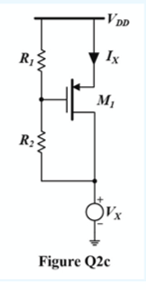 Solved By analysing the circuit shown in Figure Q2c, | Chegg.com