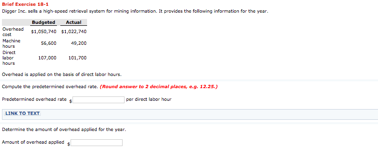 Solved Brief Exercise 18-1 Digger Inc. sells a high-speed | Chegg.com