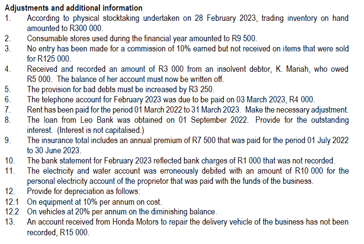 Solved QUESTION 1 (20 MARKS) REQUIRED Prepare the Statement | Chegg.com