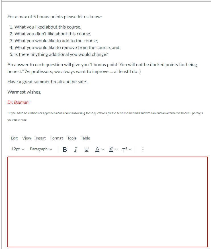 Solved For a max of 5 bonus points please let us know: 1. | Chegg.com