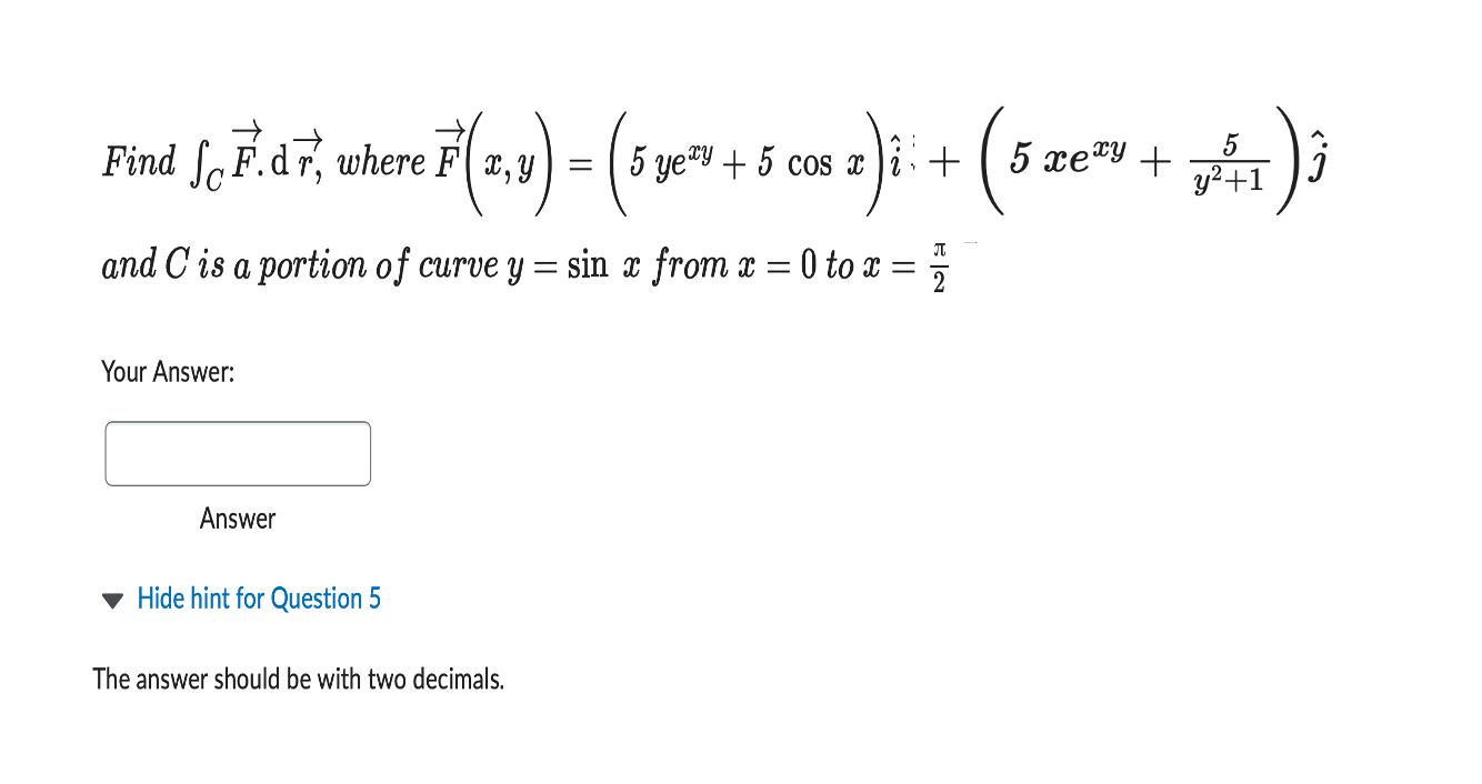Solved Find ∫CF⋅dr, where | Chegg.com