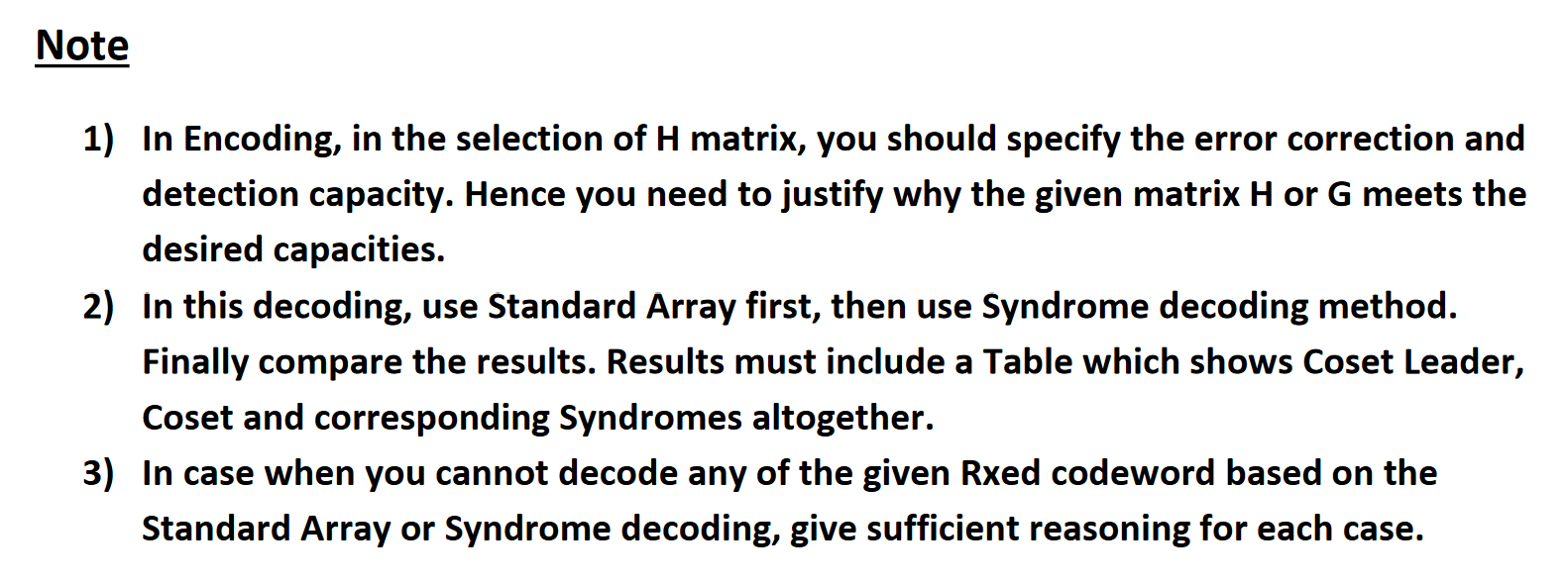 Solved Steps: (1) Use the given Parity check submatrix pt to | Chegg.com
